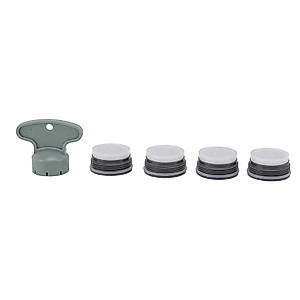Garosa 5pcs M20 Faucet Cache Aerators with Spanner Kitchen Faucet Aerators Water Tap Aerators Water Saving Restrictor Set Replacement Part for Bathroom Kitchen Sink