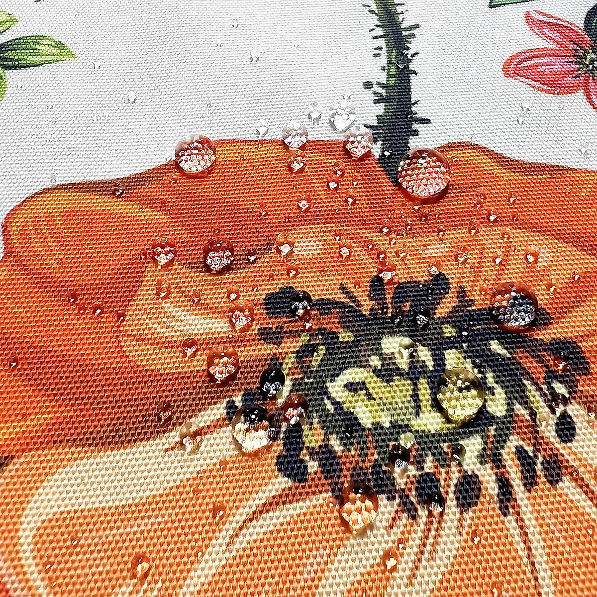 All Smiles Outdoor Seat Cushions for Patio Furniture Cushions Set of 24X24 Inch Waterproof Garden Flowers Farmhouse Decorative Cushions for Chair Chair Yard Garden Deck