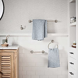 karis Karis BH1293BN 4 Piece Bath Accessory Kit Brushed Nickel