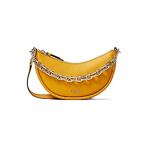 Kate Spade New York Smile Pebbled Leather Small Crossbody Sunglow One Size