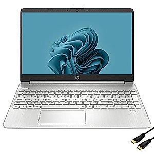 2021 Newest HP 15.6" IPS FHD Laptop, Intel i5-1135G7(Benchmark Beats Intel i7-1065G7), Intel Iris Xe, 16GB DDR4 RAM, 512GB PCIE SSD, Fingerprint, Lightweight, Bundle HDMI, Win 10 Home, Silver
