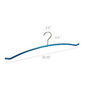 FixtureDisplays® Heavy Duty Lead Apron Hanger for Medium to Small Size Aprons MRI X-Ray Medical Safety Aluminum 1782-511