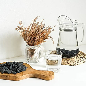 Karelian Heritage Raw Shungite Stones 2 lb for Water Purification & Filtering | Healing Raw Crystal with Antioxidant Properties | Certified Type 3 Natural Authentic Shungite Stones from Karelia SW08