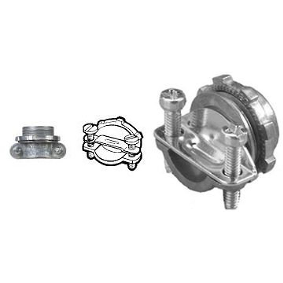 24” 6 Tamper Resistant Outlets Hardwired Power Strip with USB