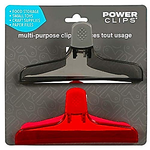 Power Clips Multipurpose Color Clips, 2-ct. Packs