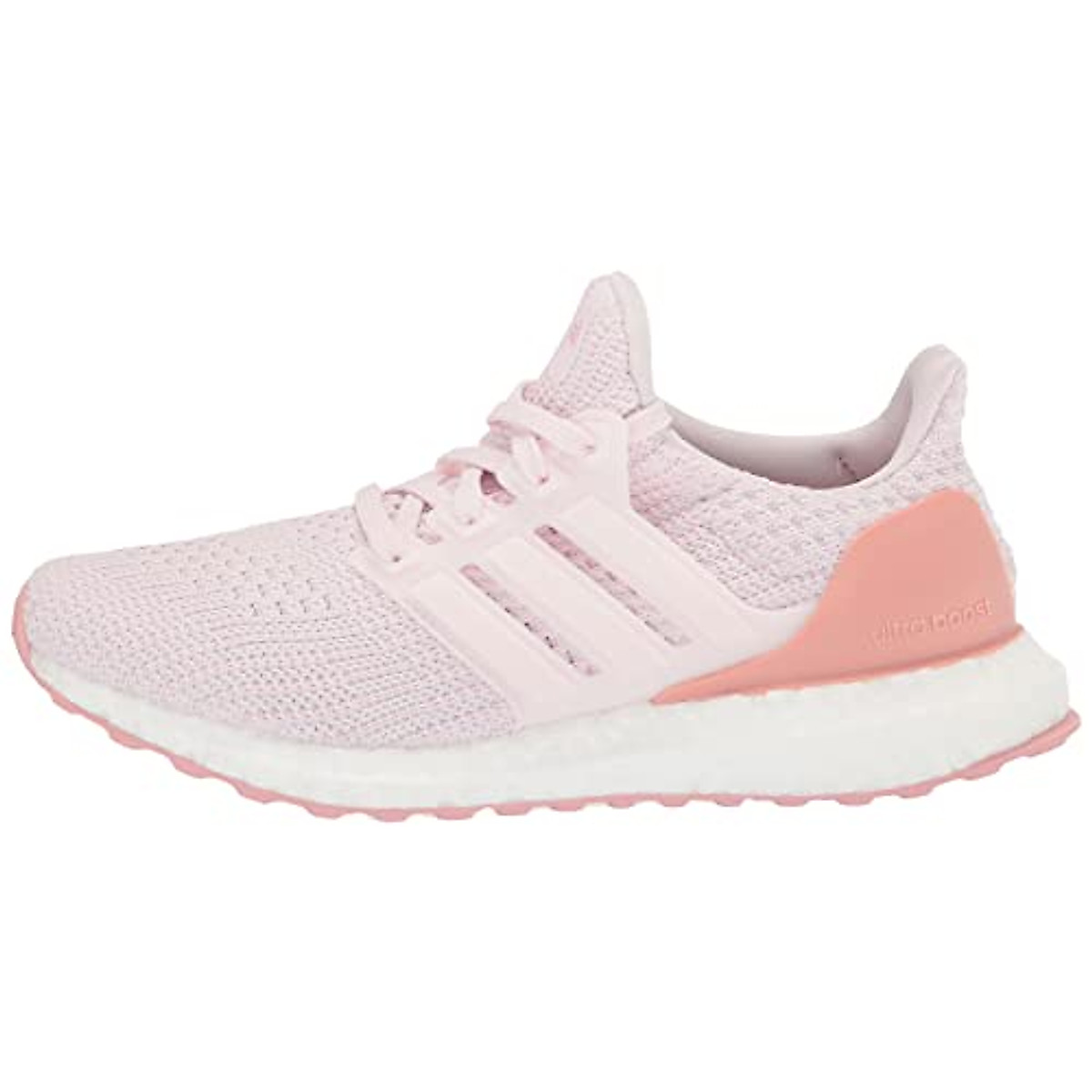 adidas Women's Ultraboost 4.0 Alphaskin Running Shoe, Almost Pink/Almost Pink/White, 8