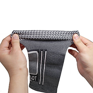 Knee Support Brace Pair for Women Men - Knee Compression Sleeve for arthritis Knee Pain Recovery Running Sports Athletic Injuries Two Pieces