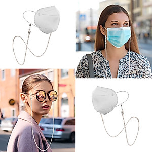 Glasses Chain, Pearl Eyeglass Chain, Beaded Eyeglass Chain Sunglasses Holder Strap, Eye Glass Holders Necklaces, Pearl Masks Chian for Women