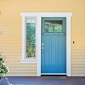 BAINING Door Draft Stopper Sweep, 3 Inches Widening Door Bottom Seal Strip Under Door Noise Blocker for Interior Doors Insulation and Soundproofing, 3” W x 39” L Black (2019 New Upgrade)