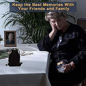 Small Keepsake Cremation Urn for Human Ashes, Ceramic Small Urns for Ashes Adult Male or Female, Memorial Urn for Sharing Adult Pet Cat and Dog Ashes