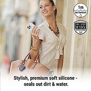 Catalyst Waterproof Special Edition Case for AirPods Pro (1st and 2nd Gen) Compatible Wireless Charging, One-Piece Design, High Drop Protection, with Carabiner, Soft-Touch - Stealth Black