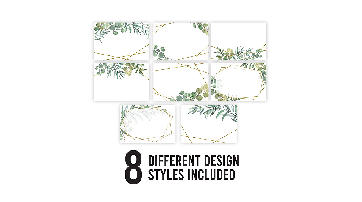 Eco-Friendly Greenery Name Tags for Kids & Classrooms