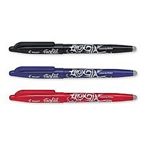 Rollerball Gel Pen, Frix, Erasable, Fine, Black Barrel/Ink, Sold as 1 Package, 2 Each per Package