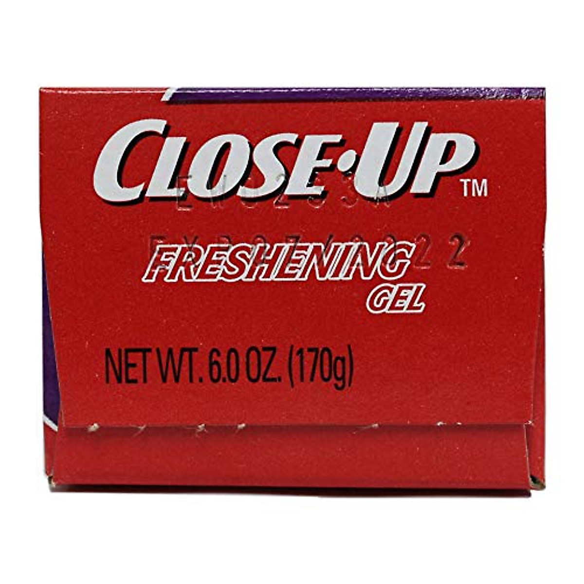 Close-Up Toothpaste, Refreshing Red Gel, Anticavity Fluoride, Cinnamon, 6 Ounce (Pack of 6)