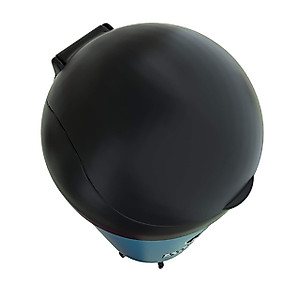 Battle Shakers Mortar Shaker Cup | Military Themed Shaker Bottle | Leak-Proof Protein Cup with Storage Compartment | Mix Protein Powders & More | Durable & Dishwasher Safe | 20 Oz Blue/Black