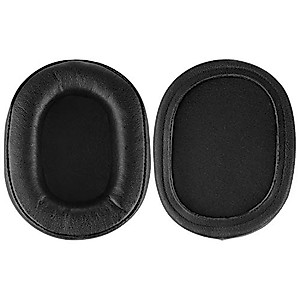 Geekria QuickFit Replacement Ear Pads for Turtle Beach Ear Force Stealth 700, 450, 420X, 600, 500P, Ear Force XO Seven Gaming Headphones Earpads, Headset Ear Cushion (Black)
