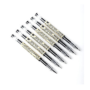 Gel Ink Pen Extra fine point pens Ballpoint pen 0.35mm Black For japanese Office School Stationery Supply 12 Packs