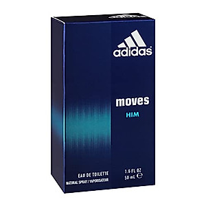 Adidas Moves for Men Eau de Toilette Spray 1.6 Fl OZ