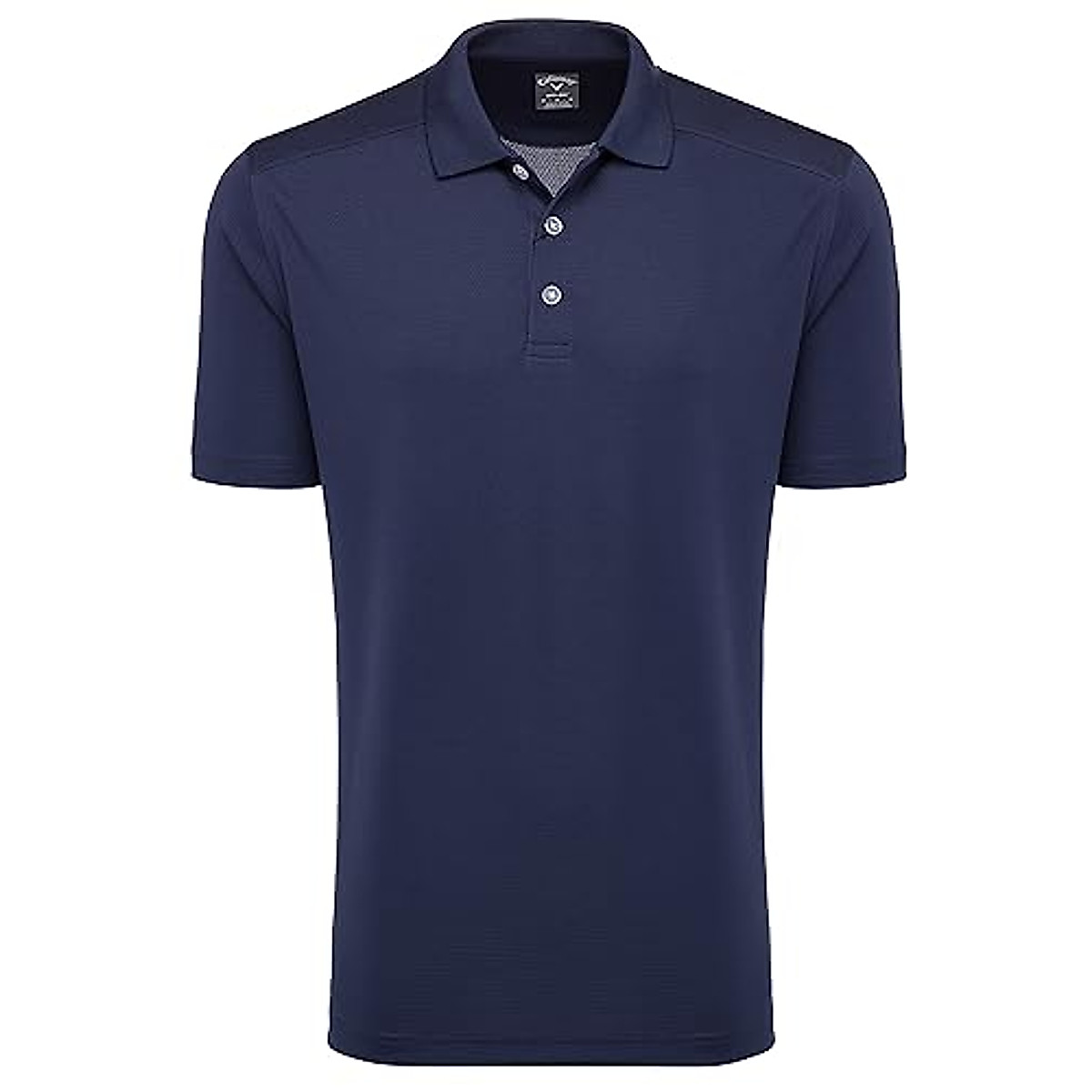 Callaway Men's Short Sleeve Core Performance Golf Polo Shirt with Sun Protection (Size Small-4X Big & Tall), Peacoat, 3X-Large