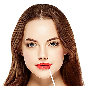 SONSENAI 300Pcs Disposable Lip Brushes Make Up Brush Lip Gloss Applicators Lipstick Wands Tool Kits Lip Gloss Applicators Tester Wands