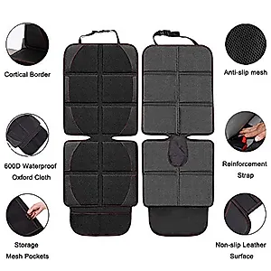 AOPHY Trunk Organizer for Car, Large Capacity Car Organizers and Storage with 2 Bags, Waterproof Backseat Hanging Organizer for SUV, Truck, MPV, Car Interior Accessories