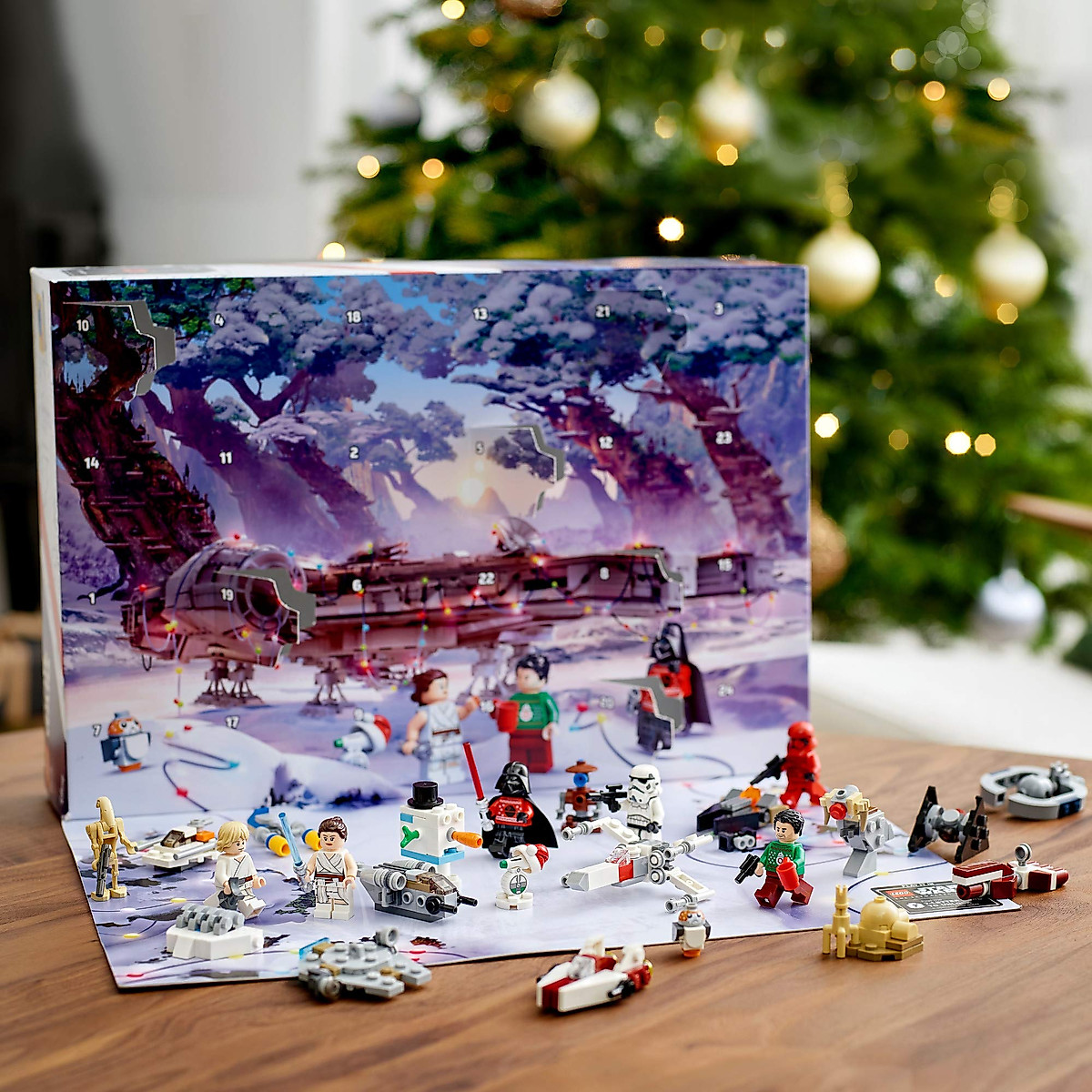 LEGO Star Wars 2020 Advent Calendar 75279 Building Kit for Kids, Fun Calendar with Star Wars Buildable Toys Plus Code to Unlock Character in Star Wars: The Skywalker Saga Game (311 Pieces)