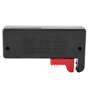 Universal Digital Battery Tester, Digital LCD AA/AAA /C/D /9V/1.5V Button Cell Battery Volt Tester, Quickly Test All Different Kinds of Batteries