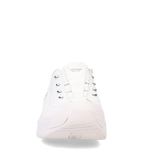 Skechers Arch Fit - Blessful Me White Silver 8 B (M)