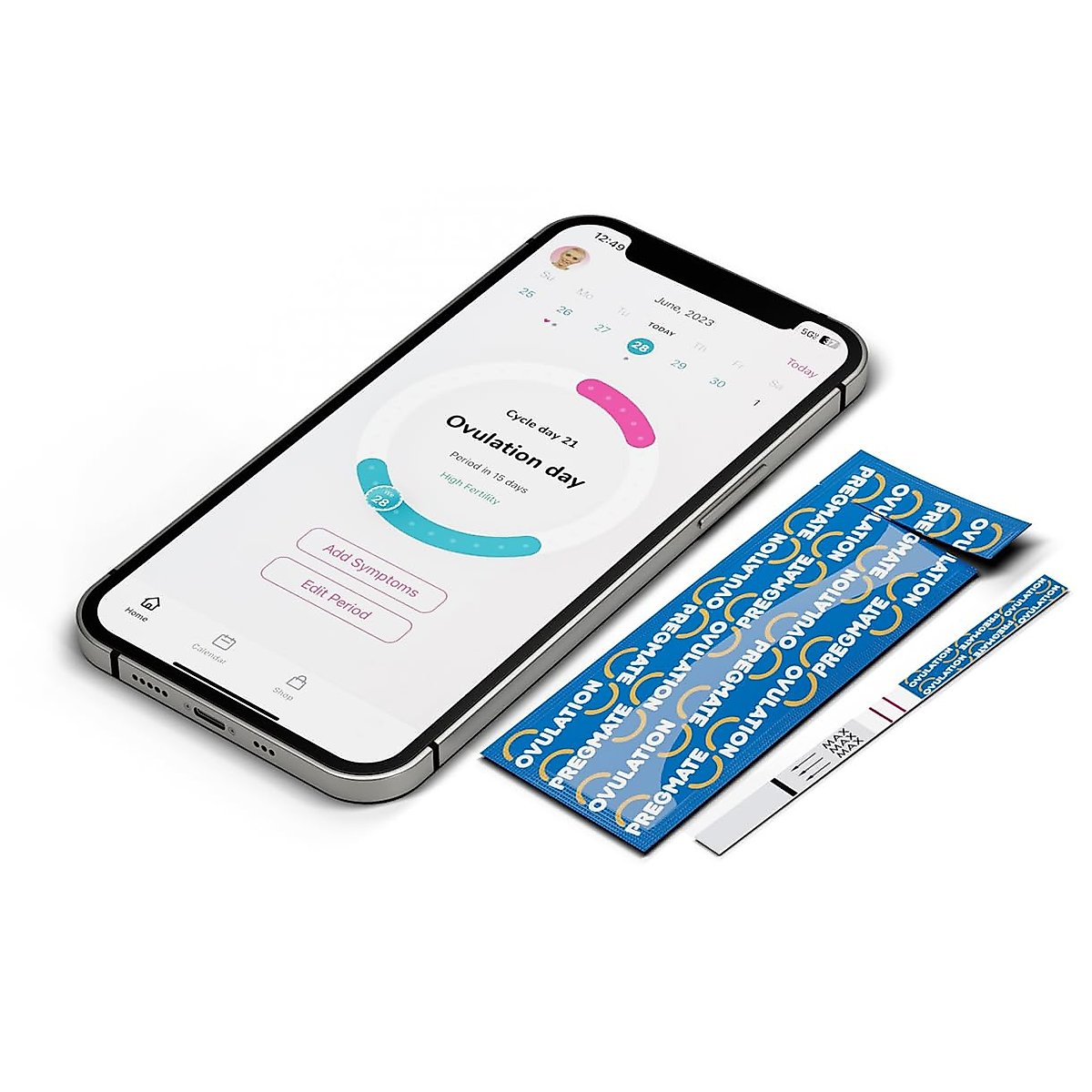 Pregmate 20 Ovulation Test Strips Predictor Kit (20 Count)