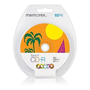 MEMOREX CDR 10PK Beach - 32020015247