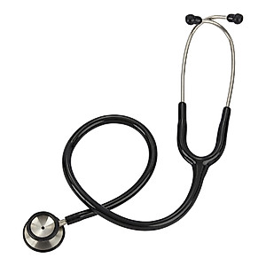 Stethoscope Bundle Kit | Includes Dual Head Stethoscope, Fob Watch, Pen Torch, Hard Shell Stethoscope Case, Pen and A6 Note Pad | For Nurse, Dentist, Medical Students and Professionals