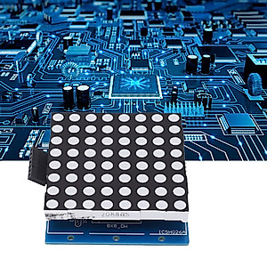 LED Control Module 8x8 LED Control Panel LED Display Module DC5V Single Board Computers