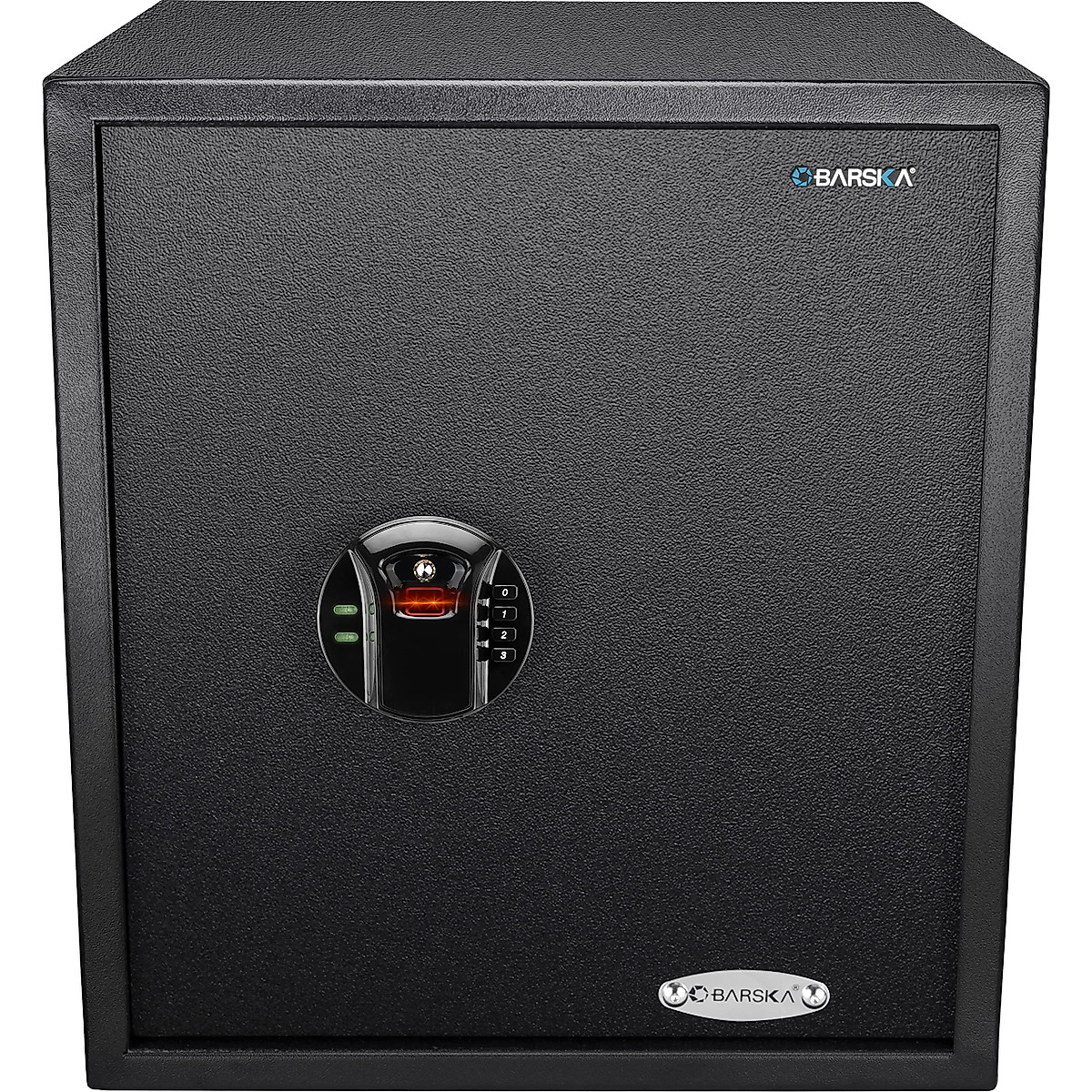 Barska AX12842 Large Biometric Fingerprint Keypad Security Home Safe 1.94 Cubic Ft , Black
