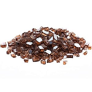 Margo Garden Products DFG10-R01 Dragon Glass, 10 lb, Copper