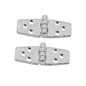 Heavy Duty Gate Hinges 2pcs Heavy Duty Door Hinge Stainless Steel Door Hinges Concealed Hinge Furniture Hinges Spring Door Closer Silver Spring Hinges