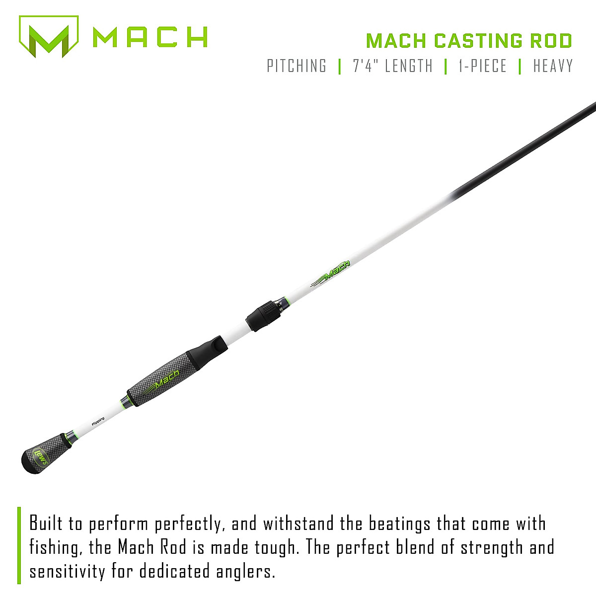 Lew's Mach 7'4"-1 Heavy IM7 Pitching Casting Rod