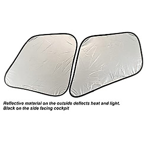 OSEI Cockpit sunshades (Set of 4 Shades) … (Boeing 737-800 (Left Seat))
