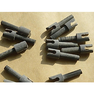 Tiger Shaft Horn Insert nocks for Bamboo or Wood Arrows Making/Varied Wholesale Amounts (100pcs)