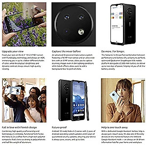Nokia 6.2 - Android 9.0 Pie - 64 GB - Triple Camera - Unlocked Smartphone (AT&T/T-Mobile/MetroPCS/Cricket/Mint) - 6.3" FHD+ HDR Screen - Black - U.S. Warranty