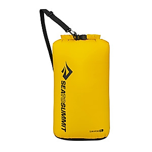 Sea to Summit Sling Lightweight Dry Bag with Shoulder Strap, 20 Liter, Yellow