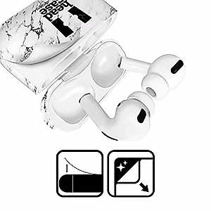 Head Case Designs Officially Licensed Assassin's Creed Arctic Winter Rogue Key Art Matte Vinyl Sticker Skin Decal Cover Compatible with Apple AirPods 3 3rd Gen