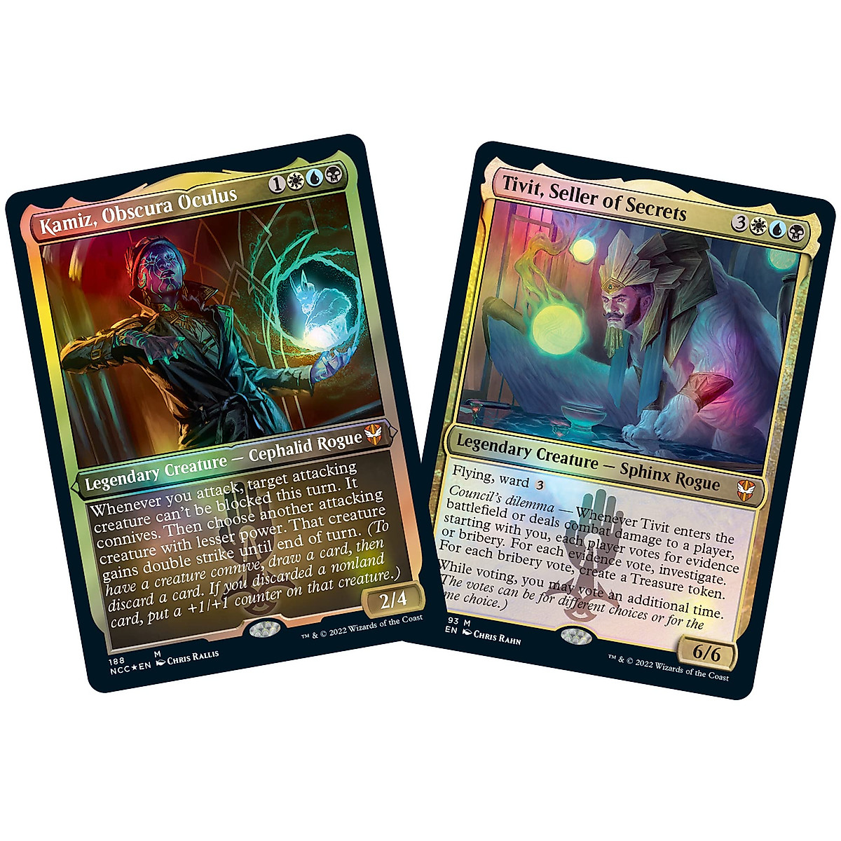 Magic: The Gathering Streets of New Capenna Commander Deck – Obscura Operation | Minimal Packaging Version