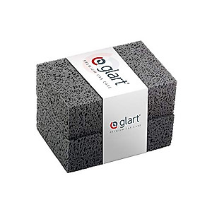 Glart 44WSA Set of 2 Sponges Anthracite for Car Wash Rims Paint 18 x 12 x 6 cm, 78 x 50 cm