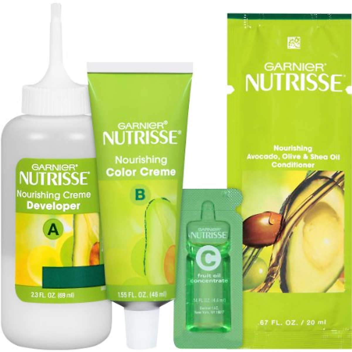 Garnier Nutrisse Ultra Color Nourishing Hair Color Crème, BL33 Reflective Bronze Black, 1-count (Packaging May Vary)