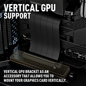 MSI MEG Prospect 700R – 4.3" Touch Panel Display - Tempered Glass Side Panel - Vertical GPU Mount – 4X ARGB 120mm Fan – Liquid Cooling Support up to 360mm Radiator x 1 – Cable Management System