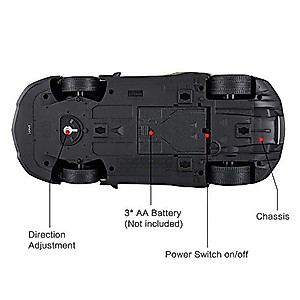 RASTAR Toy Lamborghini Car 1:14 Lamborghini Aventador SVJ Remote Control Model Car, Super RC Sport Racing Car for Kids Boys Gifts, 2.4GHz / White