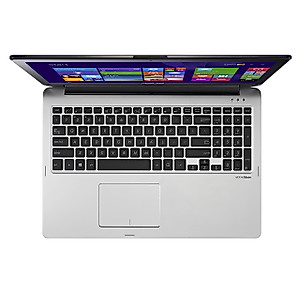 ASUS Flip 2-in-1 TP500LA-AS53T Laptop (Windows 8, Intel Core i5-5200U 2.2 GHz, 15.6" LED-lit Screen, Storage: 1 TB, RAM: 8 GB) Black/Silver