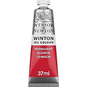 Winsor & Newton Winton Oil Color, 37ml (1.25-oz) Tube, Permanent Alizarin Crimson
