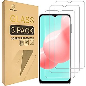 Mr.Shield [3-Pack] Designed For Samsung Galaxy A42 5G [Tempered Glass] [Japan Glass with 9H Hardness] Screen Protector with Lifetime Replacement