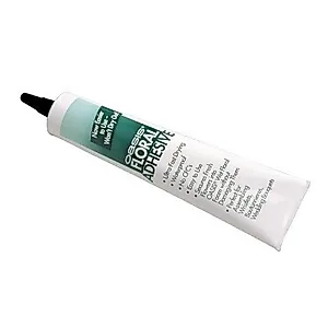 Oasis® Floral Adhesive Floral Glue for Fresh Flowers Corsages Boutonnieres Wristlets Fast Drying Waterproof Liquid Adhesive Also Bonds to Ceramic Glass Fabric and Other Wedding Craft Accessories and Supplies